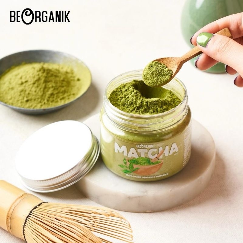 Jual BEORGANIK PURE MATCHA POWDER - 100% BUBUK MATCHA MURNI UJI MATCHA ...
