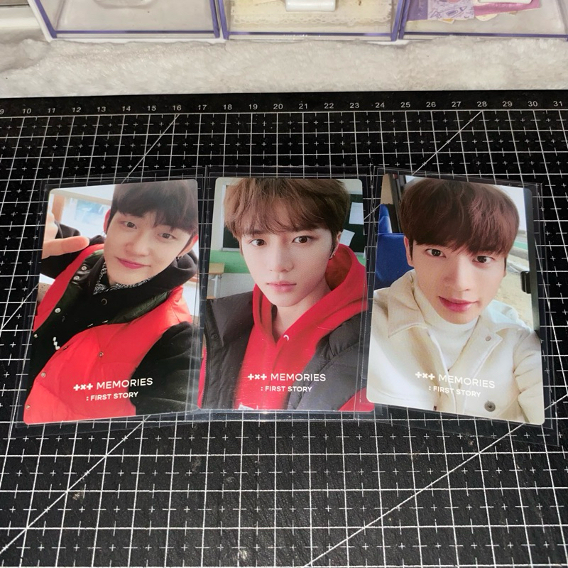 Jual Photocard Official TXT Yeonjun Beomgyu Taehyun 1st Memories | Shopee Indonesia