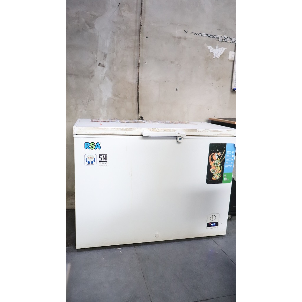 Jual RSA Chest Freezer 310 Liter CF-310Q Second Kondisi Mulus Terawat ...