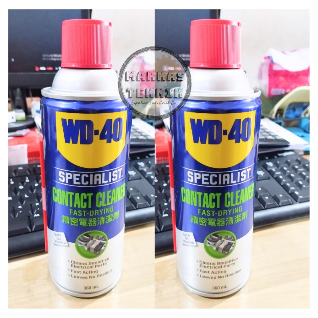 Jual WD 40 SPECIALIST CONTACT CLEANER 360 ML / Pembersih Electrial Listrik 360ML | Shopee Indonesia