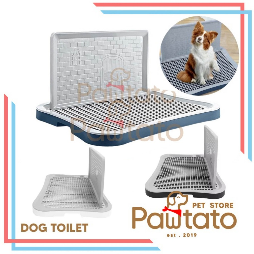 Jual Toilet Anjing Grey Wall Puppy Dog Pee Poop Jaring Dinding Plastik ...