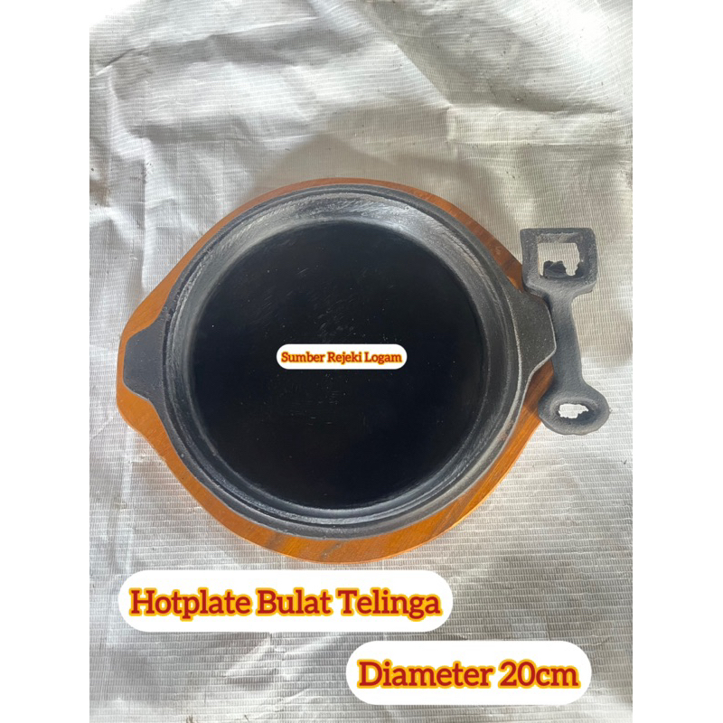 Jual Hotplate Bulat Telinga Diameter 20cm | Shopee Indonesia