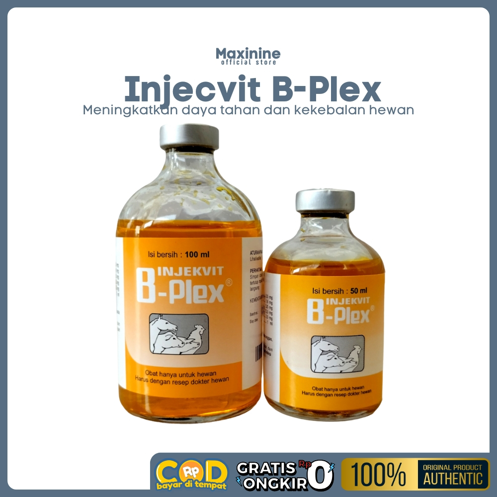 Jual INJEKVIT BPLEX B KOMPLEKS 50 ml / 100ml MEDION B PLEX - Tingkatkan ...