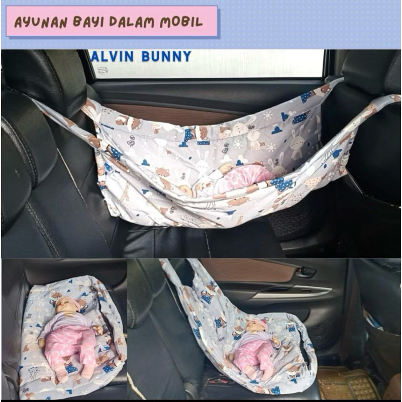 Jual Ayunan Bayi untuk didalam mobil ( Pakai Safety Belt ) | Shopee ...