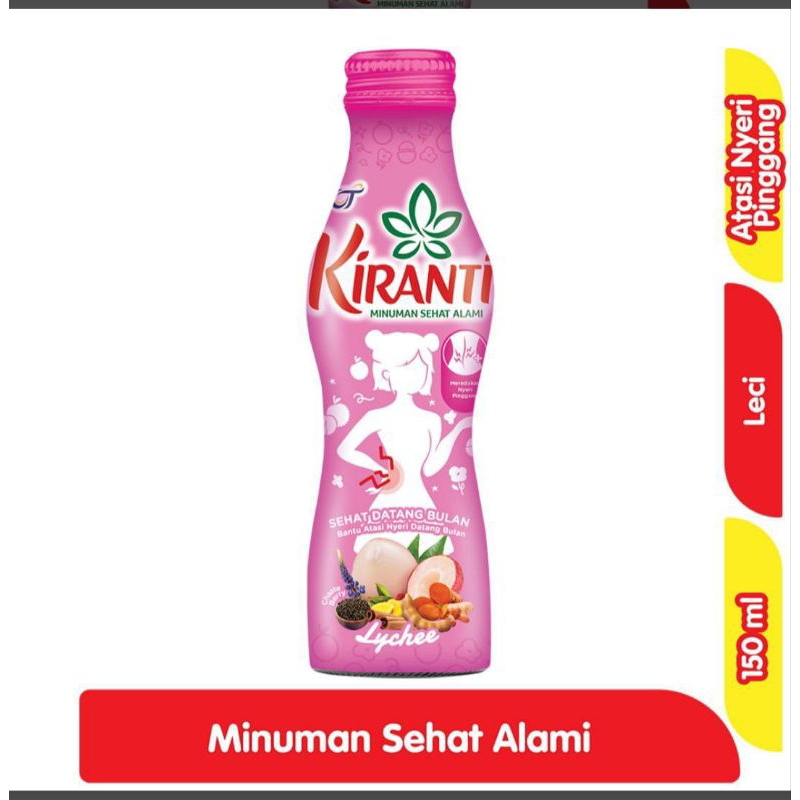 Jual Kiranti sehat datang bulan leci 150ml | Shopee Indonesia