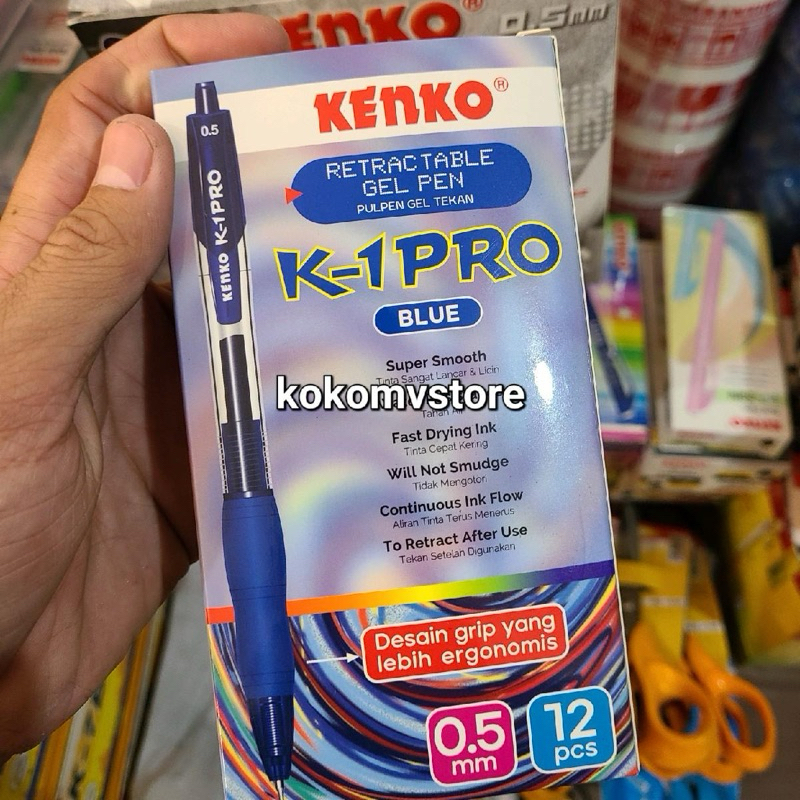 Jual pulpen k1 pro kenko biru | Shopee Indonesia