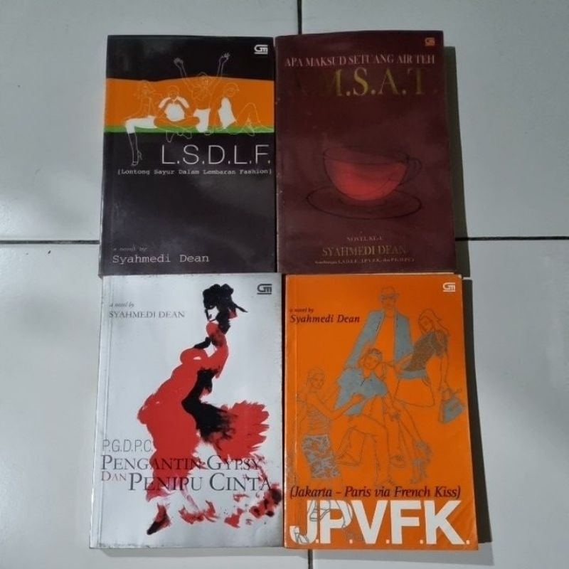 Jual Tetralogi Wartawan Lifestyle by Syahmedi Dean Preloved ORIGINAL ...