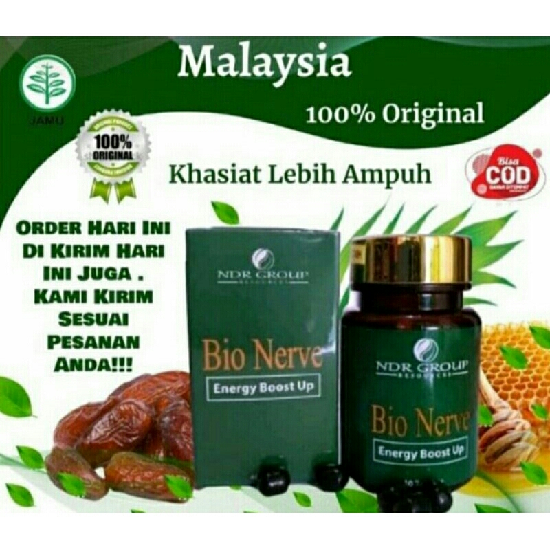 Jual BIO NERVE " NDR GROUP " ECERAN ( ORIGINAL )1 BOTOL | Shopee Indonesia