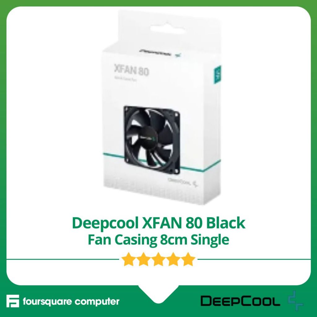 Jual Deepcool XFAN 80 Black Fan Casing 8cm Single | Shopee Indonesia