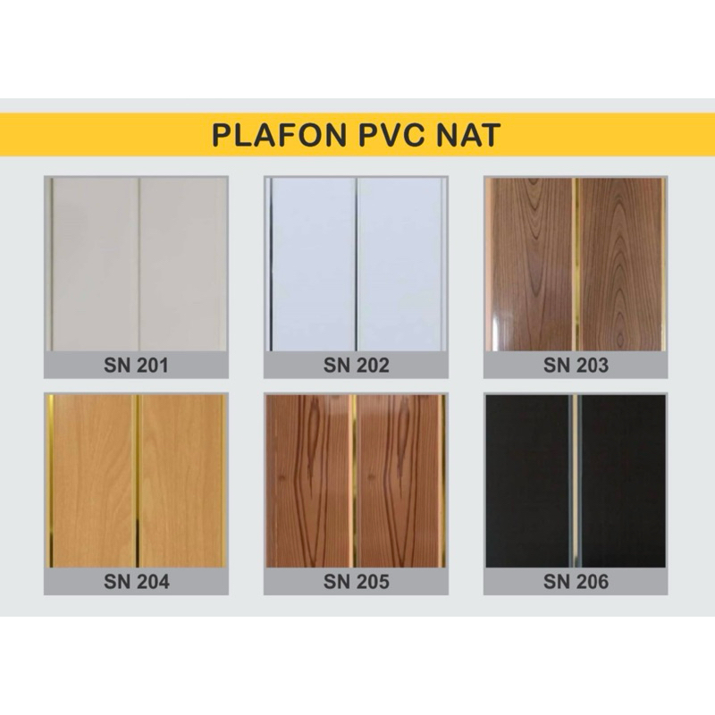 Jual -KARGO- PLAFON PVC NAT (MEDAN) | Shopee Indonesia