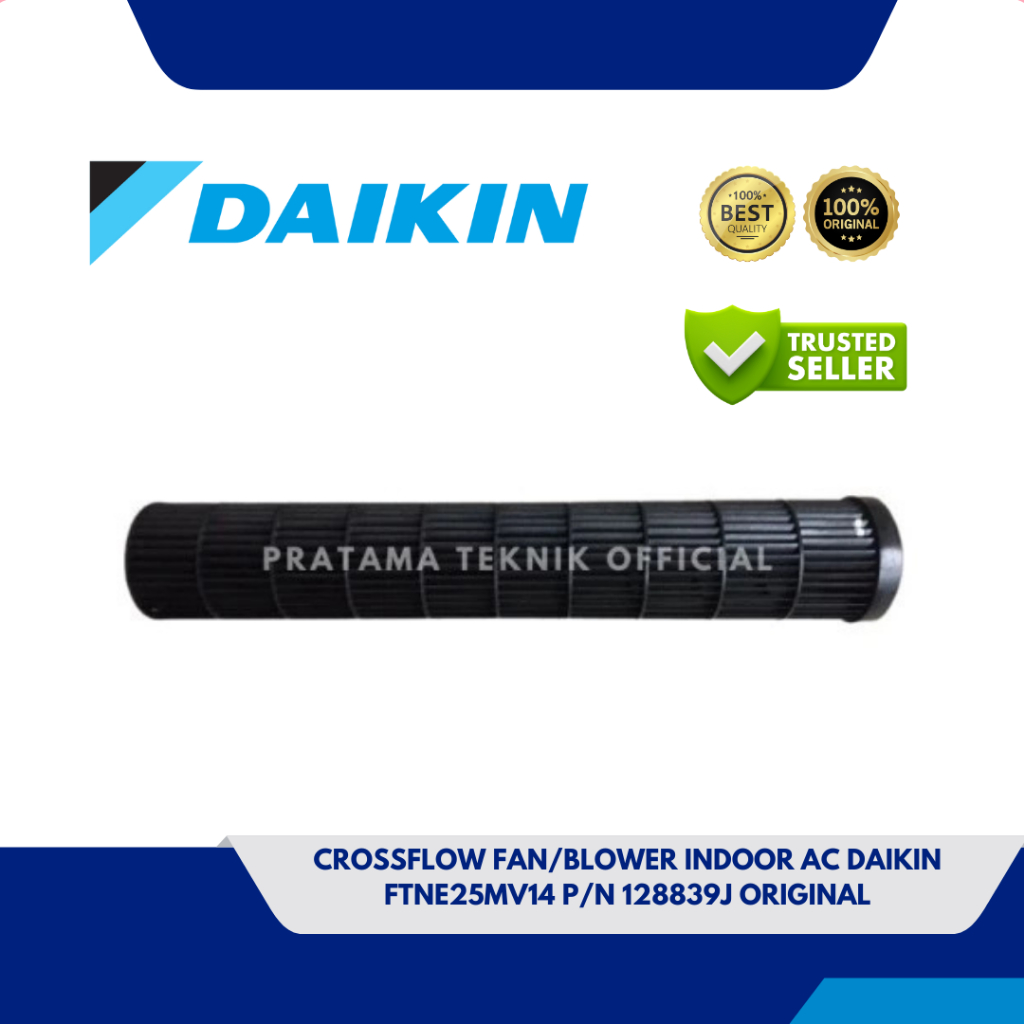Jual CROSSFLOW FAN/BLOWER INDOOR AC DAIKIN FTNE25MV14 P/N 128839J ...