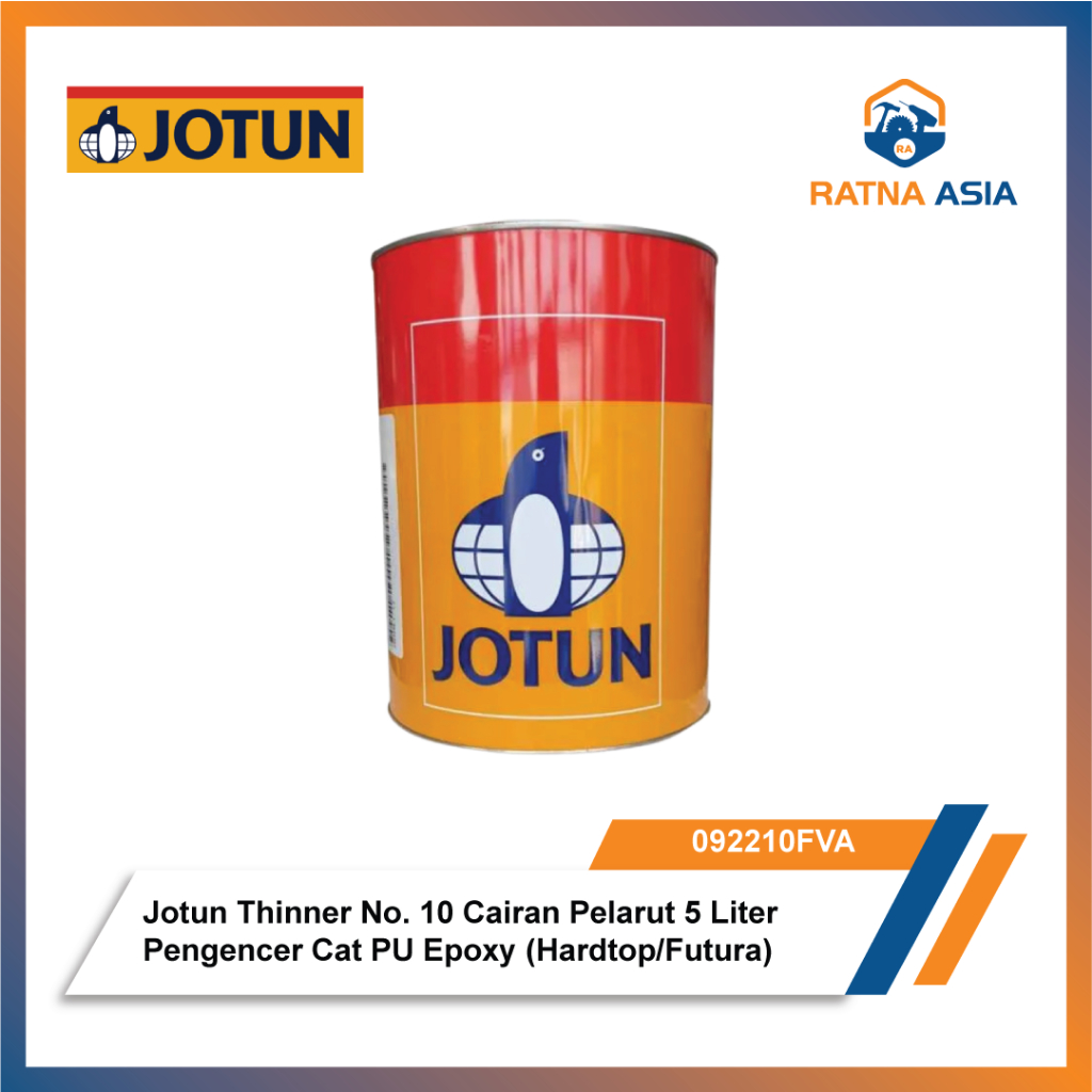Jual Jotun 092210FVA Thinner No 10 Cairan Pelarut 5 Liter Pengencer Cat ...
