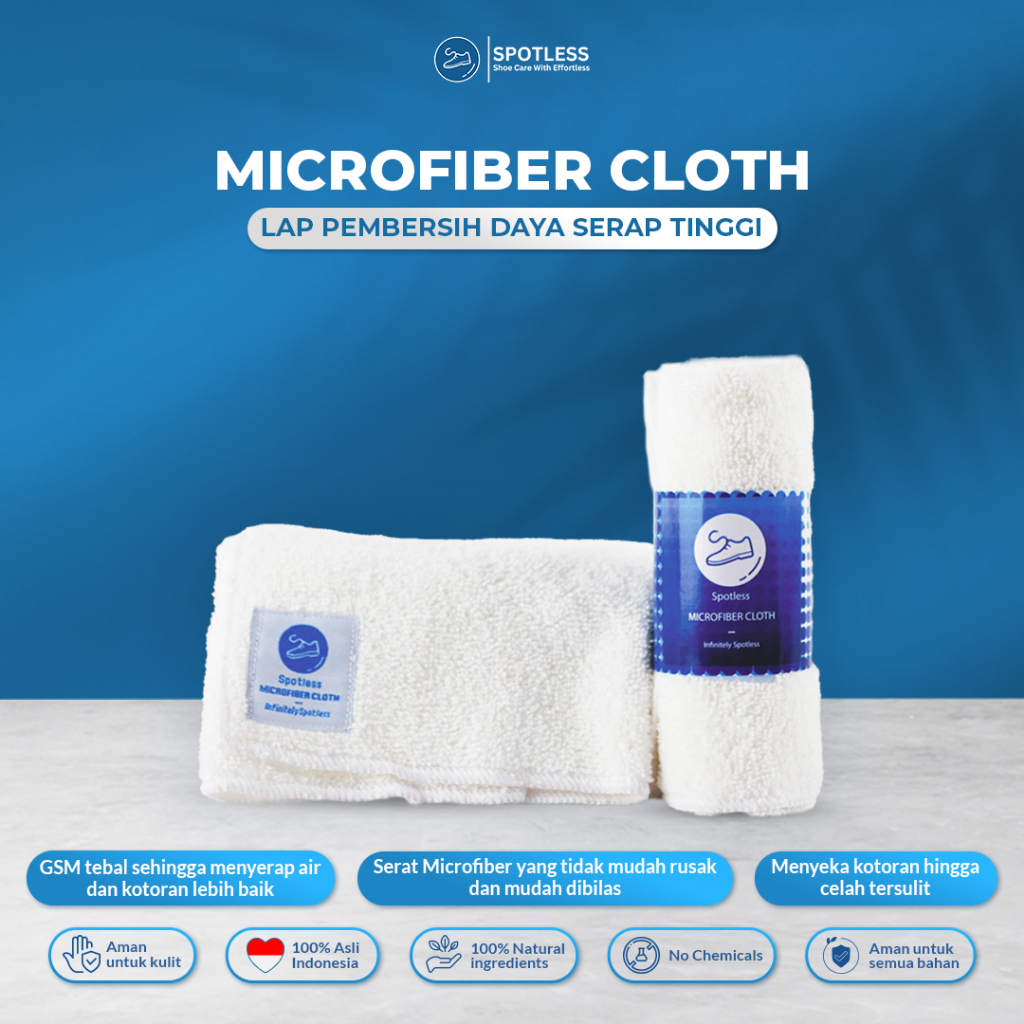Jual Spotless Microfiber Cloth Lap Handuk Sepatu | Shopee Indonesia