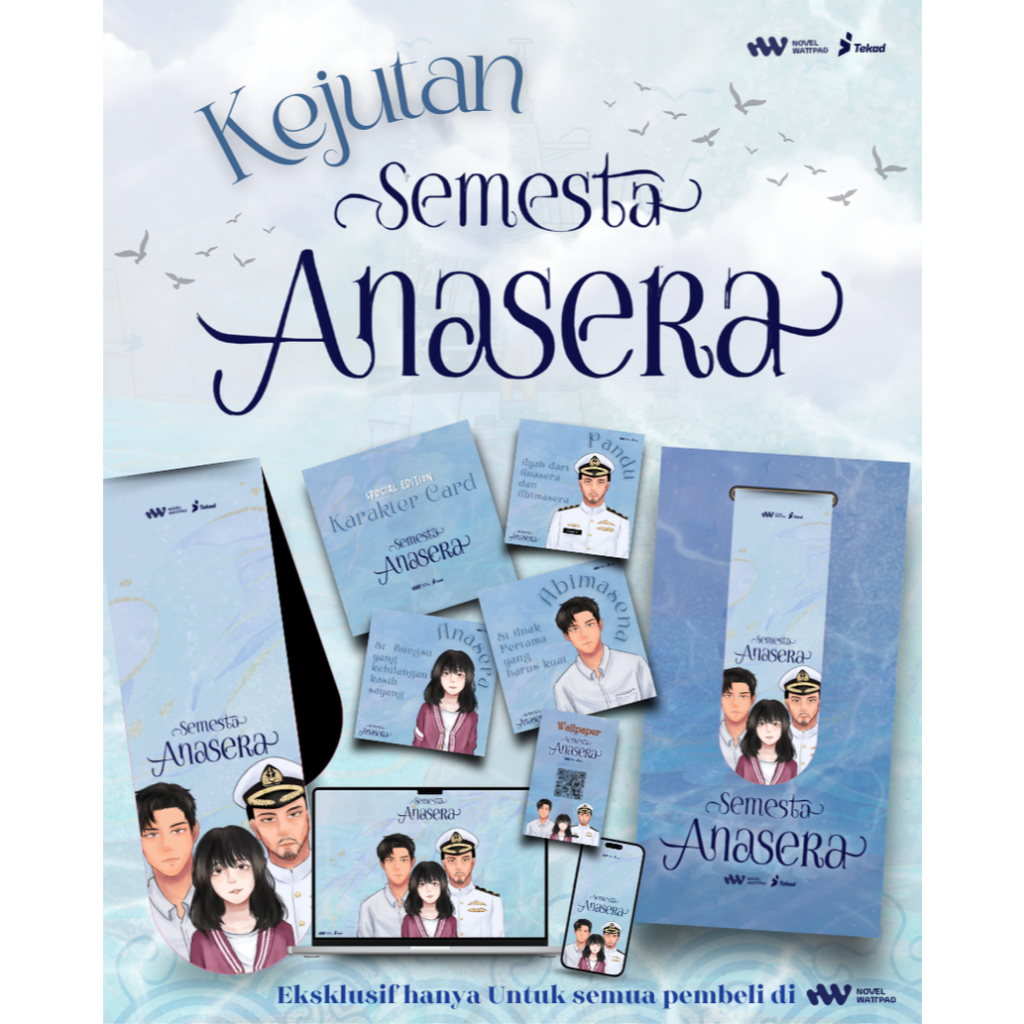 Jual Novel Semesta Anasera + Hindhiastinaaa Tekad Novelwattpad | Shopee ...