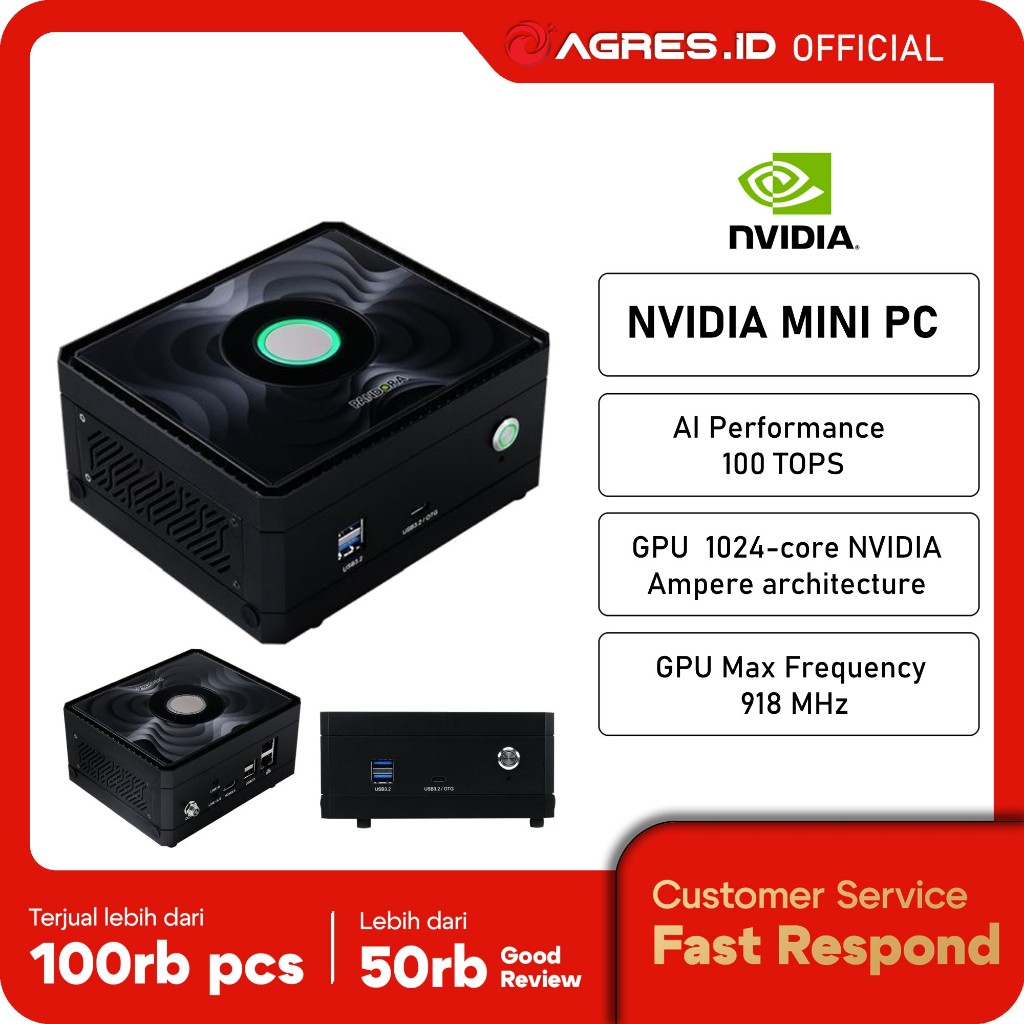 Jual NVIDIA MINI PC PANDORA JETSON ORIN NX SUPER 16GB | Shopee Indonesia