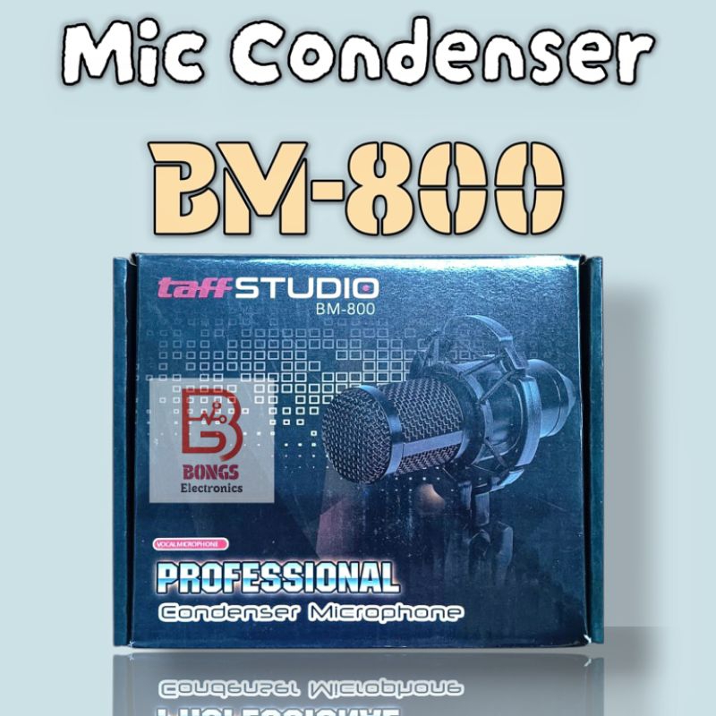 Jual Mic Condenser BM 800/BM800 Taffstudio | Shopee Indonesia