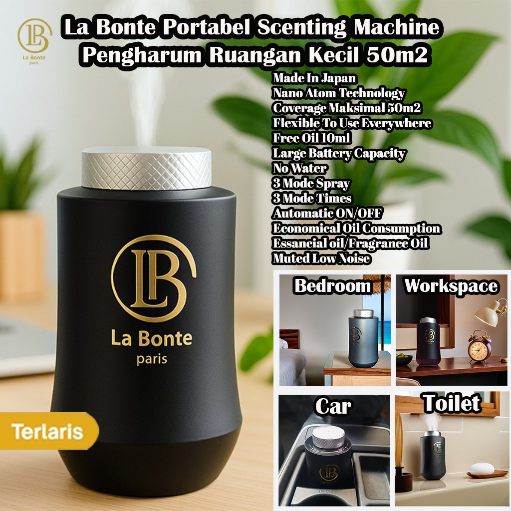 Jual La Bonte Portable Scenting Diffuser Mesin Pengharum Ruangan Kecil ...