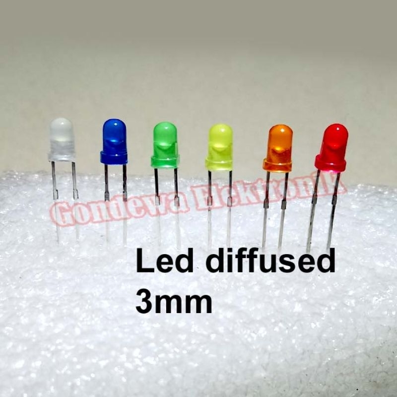 Jual Led 3mm diffused | Shopee Indonesia