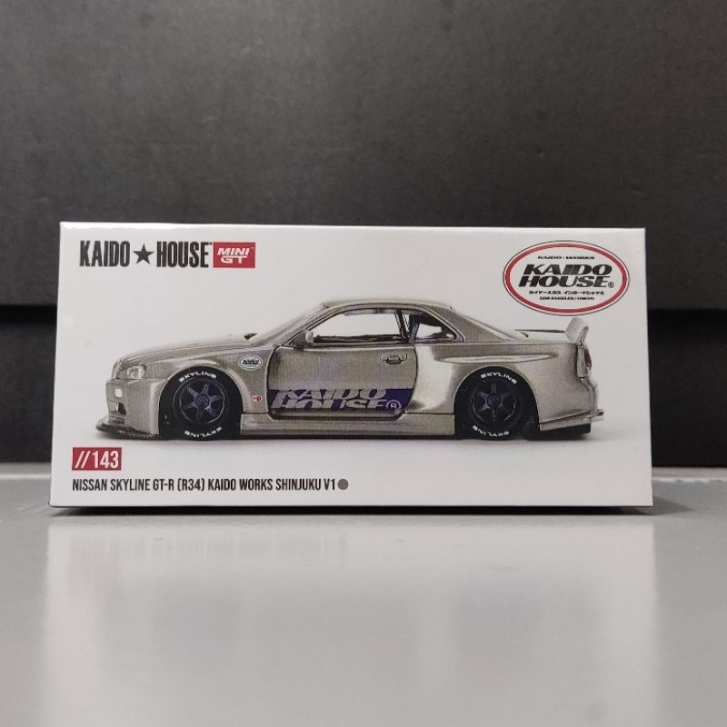 Jual Kaido House KHMG143 NISSAN SKYLINE GT-R (R34) KAIDO WORKS SHINJUKU ...