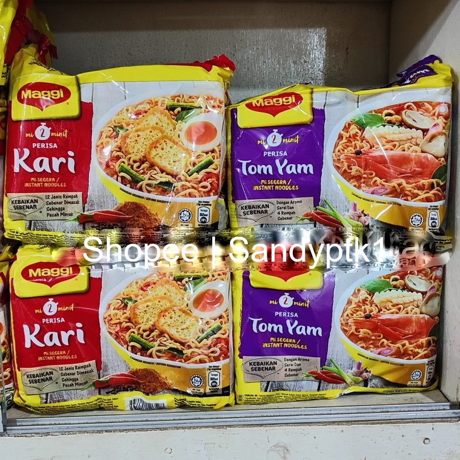 Jual 1 Bungkus Mi Maggi Magi Mie Maggie Noodle Perisa Tom Yam TomYum ...