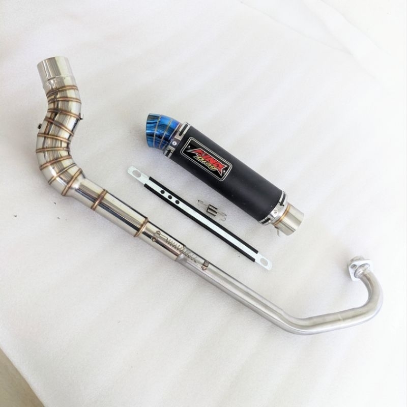 Jual Ekzos King Drag Y15ZR/LC 135/RS150R Full System | Shopee Indonesia