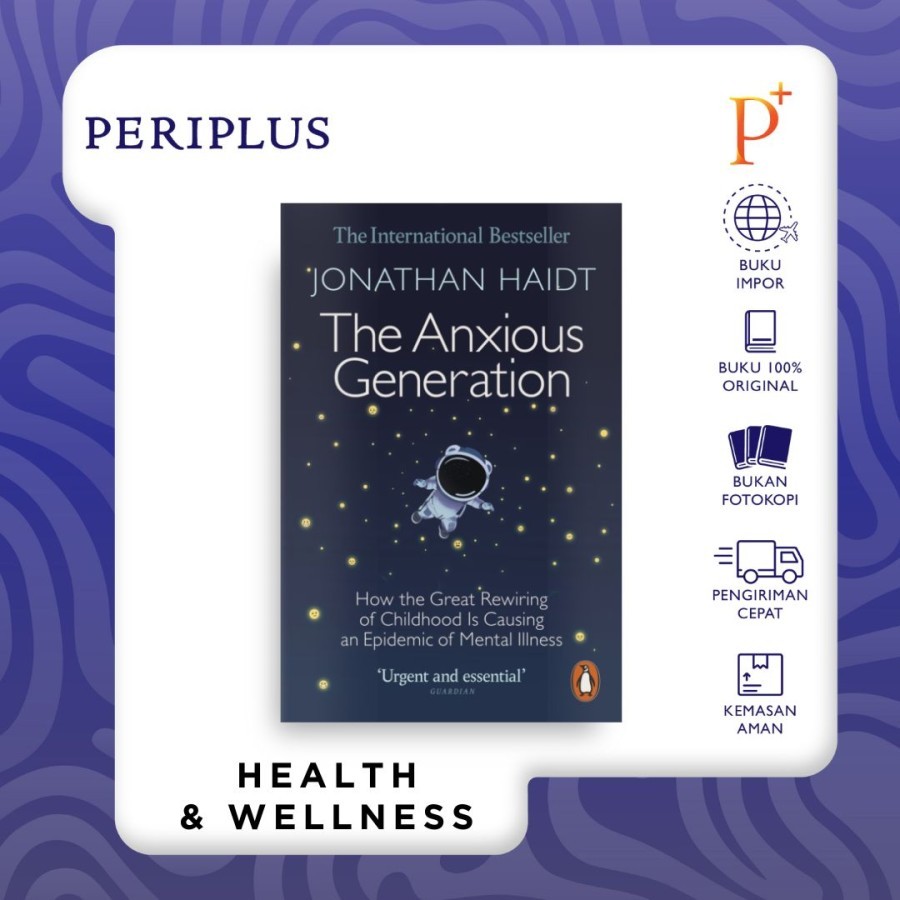 Jual Anxious Generation Paperback UK by Jonathan Haidt - 9781802069808 ...