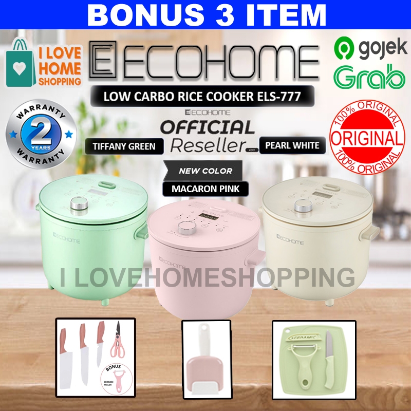 Jual ecohome lo carbo rice cooker ELS 777 low sugar rice cooker ...