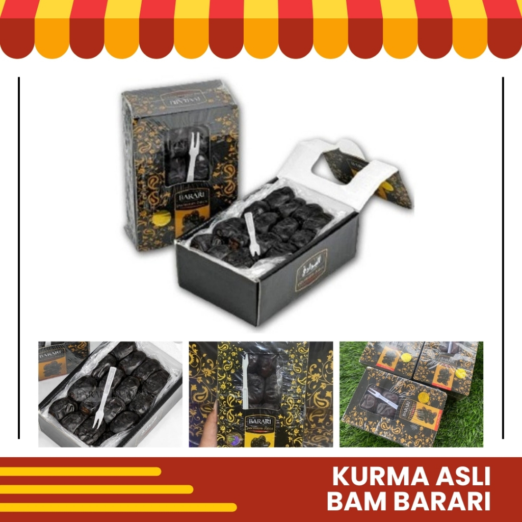 Jual Kurma Bam Barari Anggur Madu Fresh Korma Basah Ori Murni Premium ...