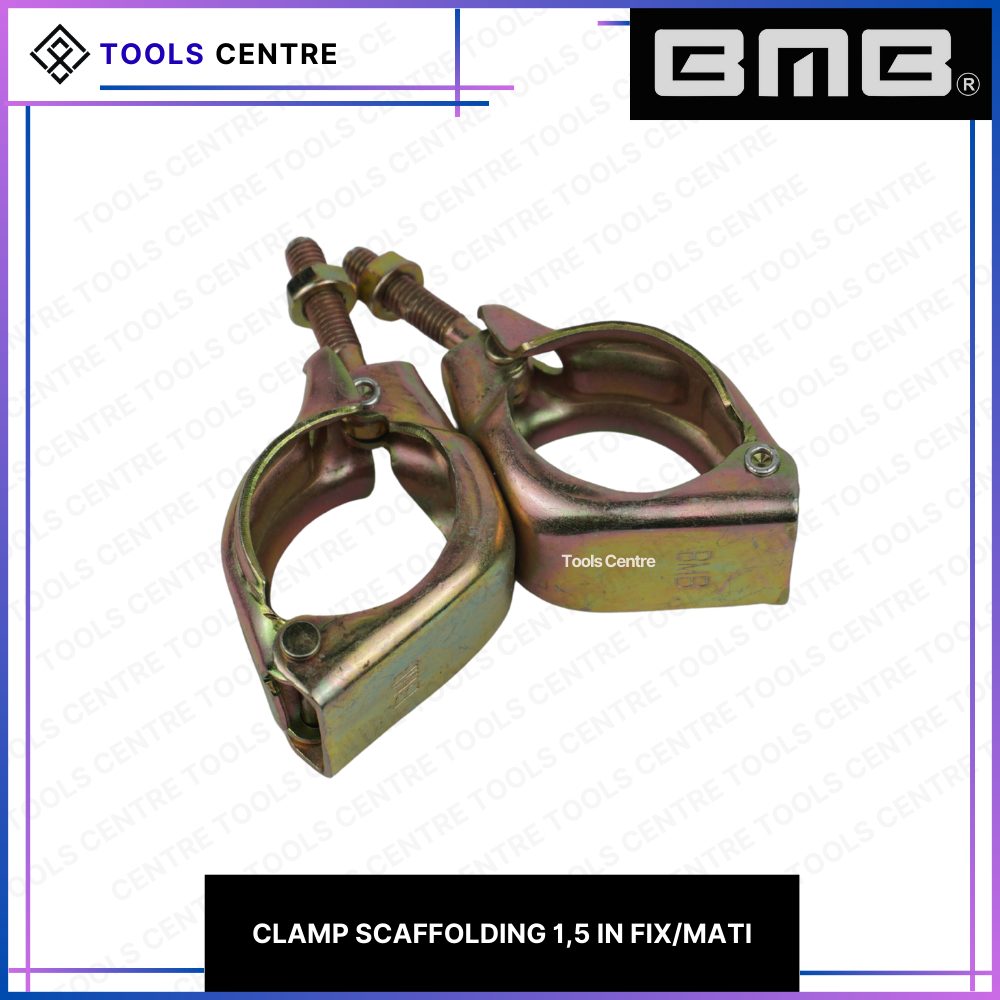 Jual BMB Clamp Scaffolding 1,5 In Fix/Mati, Swivel/Hidup | Klem Pipa Steger | Shopee Indonesia