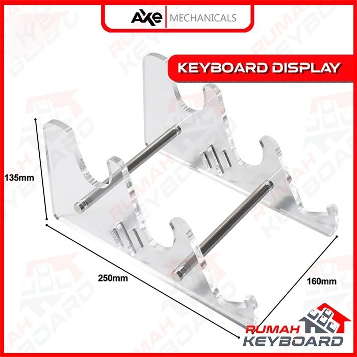 Jual AXE MECHANICALS - Premium - Mechanical Keyboard - Display Stand ...