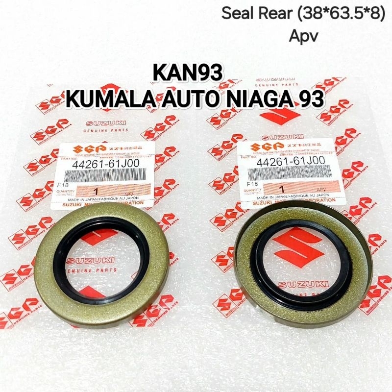 Jual SEAL RODA BELAKANG-OIL SEAL REAR SUZUKI APV MEGA CARRY APV ARENA ORIGINAL | Shopee Indonesia