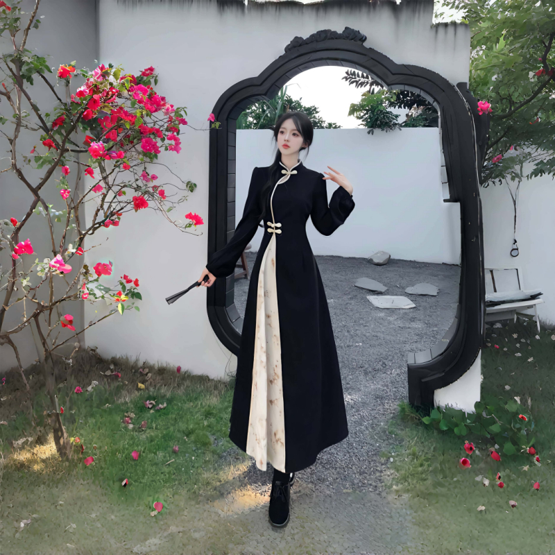 Jual Dress gamis hijab friendly Dress cheongsam dress dress cheongsam ...