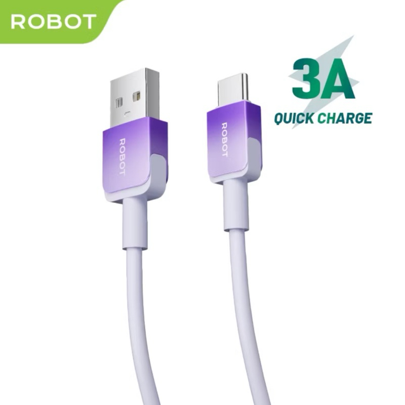 Jual KABEL DATA TYPE C FAST CHARGING ROBOT RJC100 / RSC200 / RSC300 ...