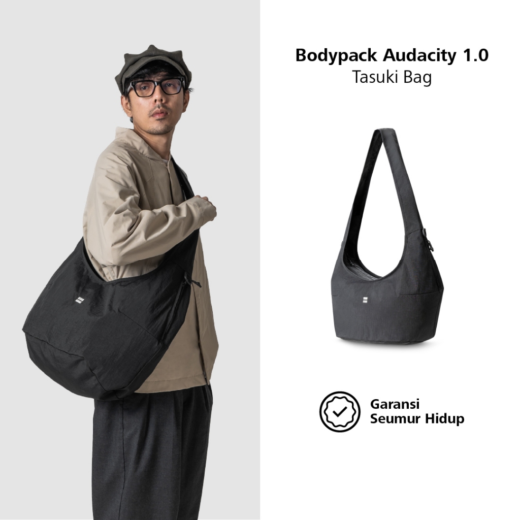 Jual Bodypack Audacity 1.0 Tasuki Bag Tas Selempang Travel Kerja Kuliah ...