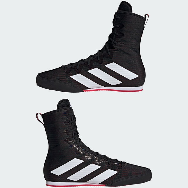 Jual Adidas Sepatu Tinju Box Hog 4 Boxing ShoesBlack Red White - SEPATU ...