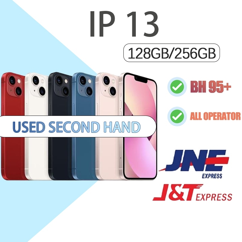 Jual IP 13 256GB/128GB SECOND MULUS GOOD CONDITIONS NO RECOND NO REFURBISH FULLSET | Shopee ...