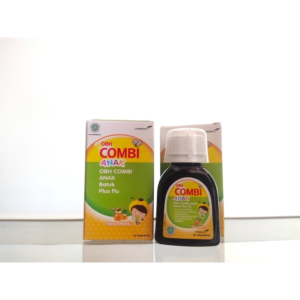 Jual OBH Combi Batuk Flu Anak Madu Syrup 60 ml | Shopee Indonesia