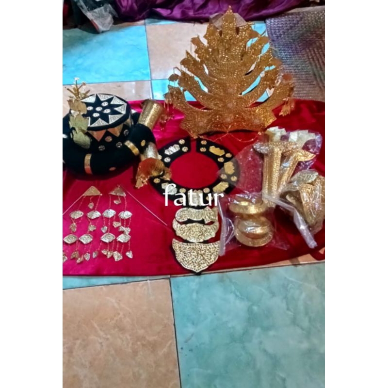 Jual Sett Mahkota Adat Mandailing/ Asesoris Bulang Batak Mandailing ...