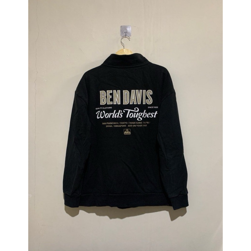 Jual BEN DAVIS HALF ZIP JACKET | Shopee Indonesia