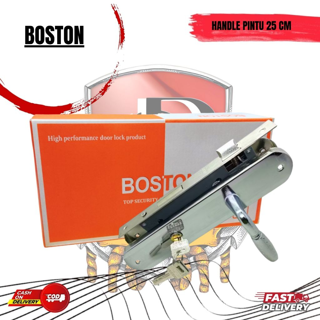 Jual Handle Pintu Rumah Ukuran besar 25cm(PRODUK ASLI BOSTON) Kunci ...