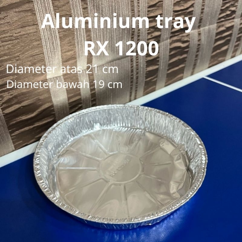 Jual aluminium tray RX 1200 + penutup merek bestfresh | aluminium loyang bulat RX 1200 ...