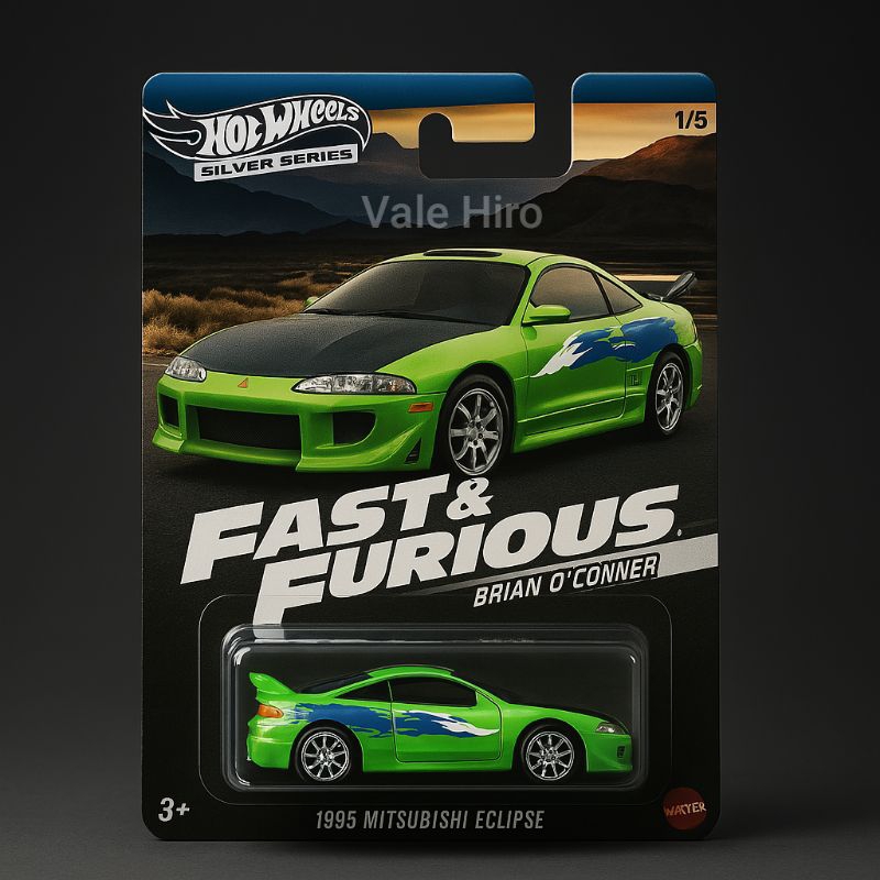 Jual Hot Wheels Fast & Furious Brian O'Corner Silver Series 2025 ...