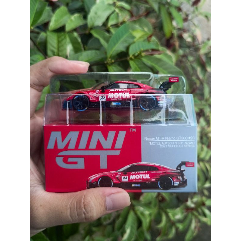 Jual Mini GT Nissan GT-R Nismo GT500 #23 Motul Autech GT-R Nismo 2021 Super GT Series | Shopee ...