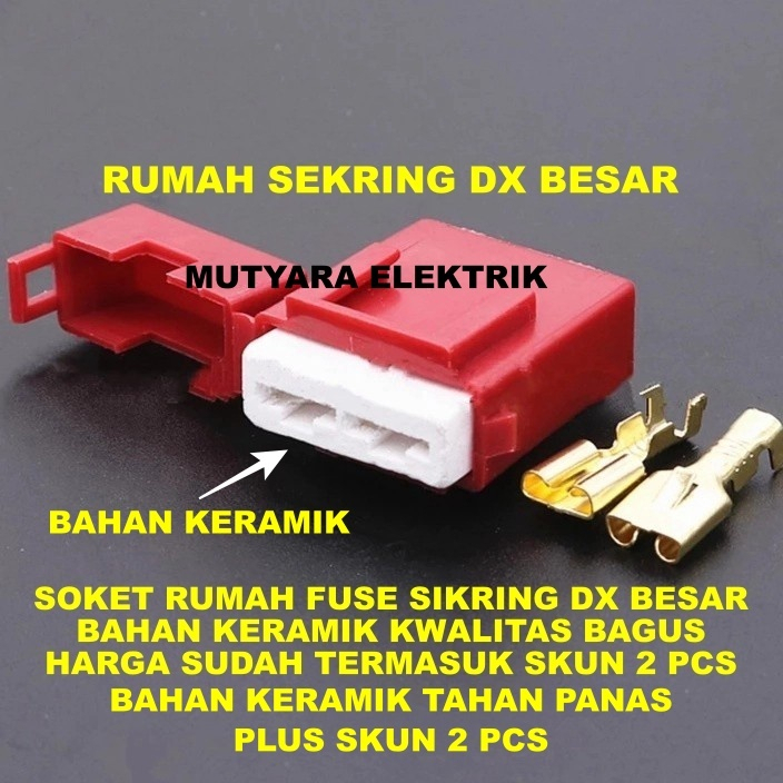 Jual RUMAH SEKRING BESAR FUSE BOX DX TANCAP BESAR BAHAN KERAMIK TAHAN ...
