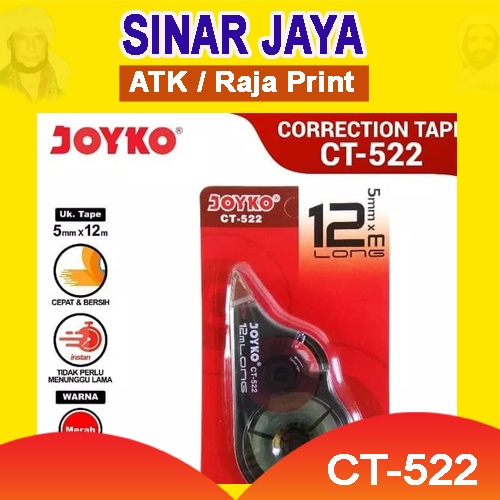 Jual (1 PCS) Tipe X Roll / Joyko Tipex Kertas / Stipo Kertas Joyko Ct ...