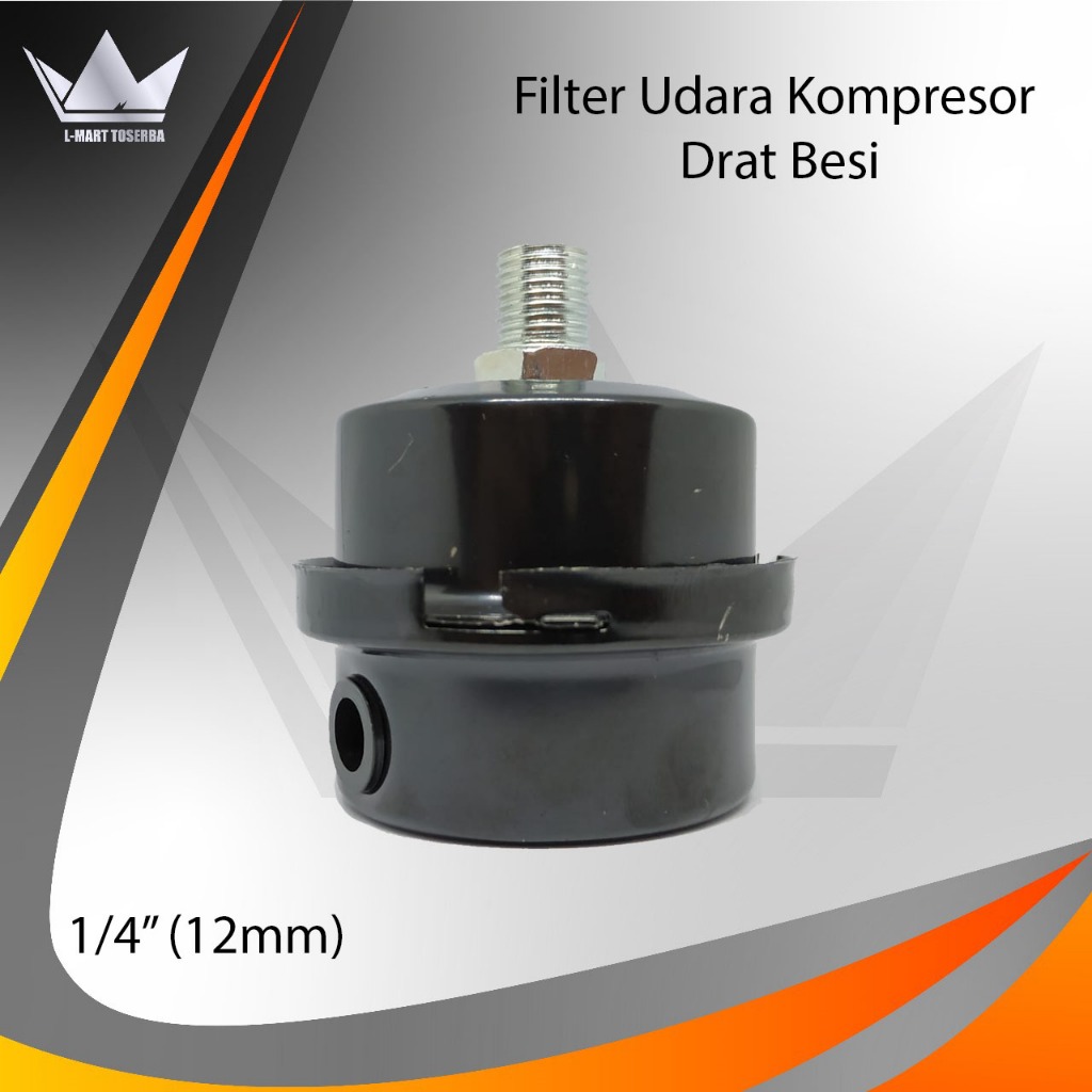 Jual Filter Inlet Compressor Saringan Angin Kompresor 1/4 inch 1/2HP 3/ ...