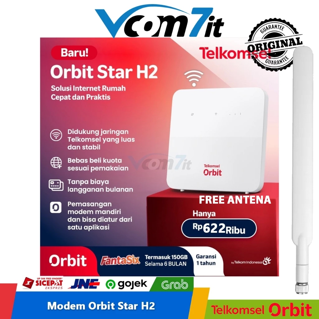 Jual Huawei B320 Modem Wifi Home Router 4G Telkomsel Orbit Star H2 ...