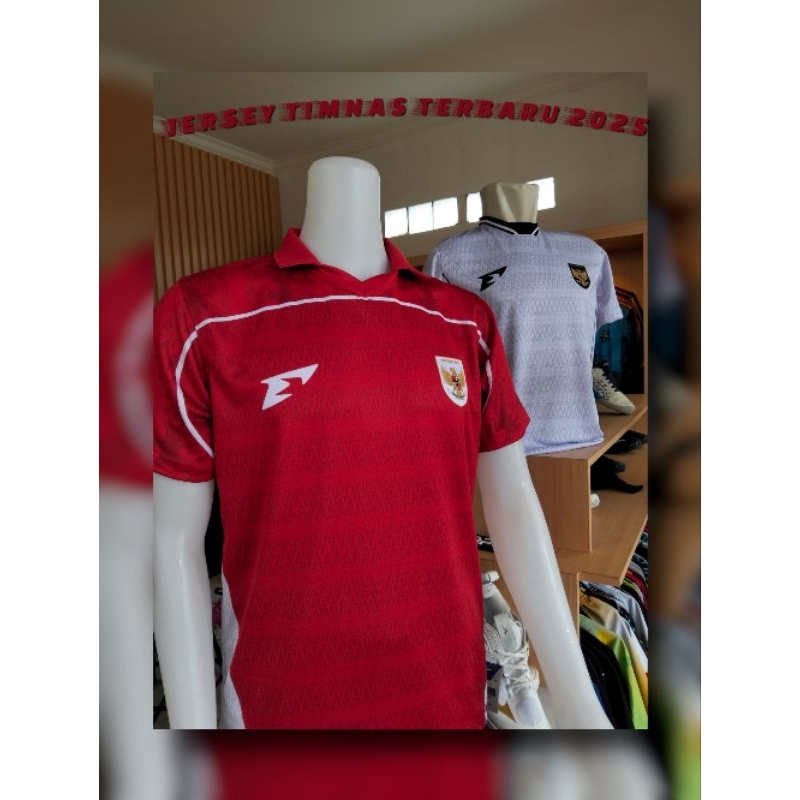 Jual JERSEY TIMNAS HOME AWAY INDO NEW 2025 FREE REQUEST NO DAN NAMA ...