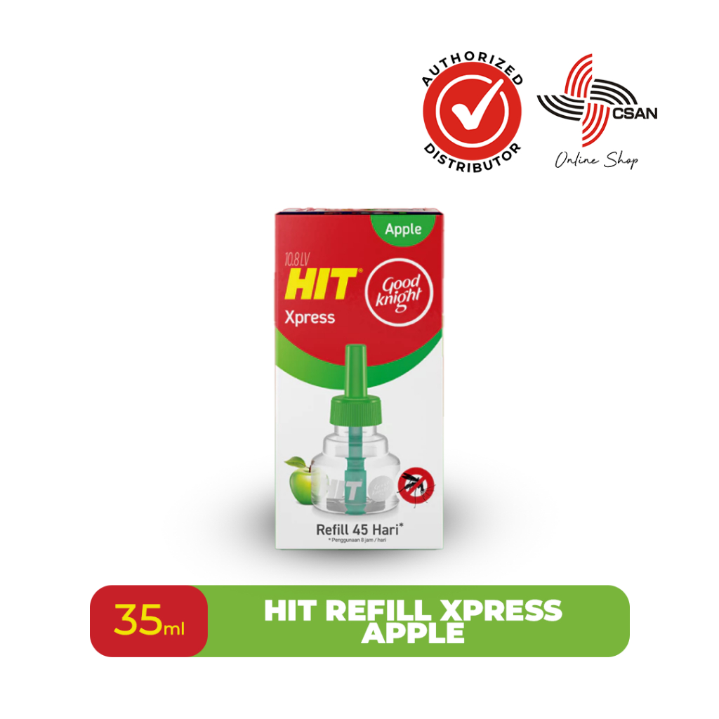Jual *APEL Hit Good Knight Xpress Wangi Apple - Obat Nyamuk Penyebab ...