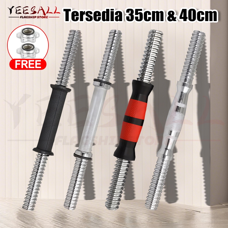 Jual Stik Dumbbell PVC 35-45cm Anti Slip - Barbell Konektor Tahan Lama ...